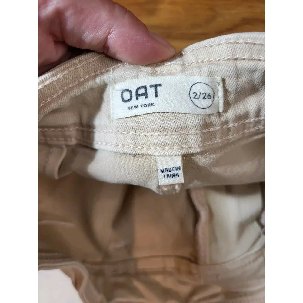 Oat New York | Jeans | Oat New York Jeans Womens 2 26 Pink Hi Rise ...